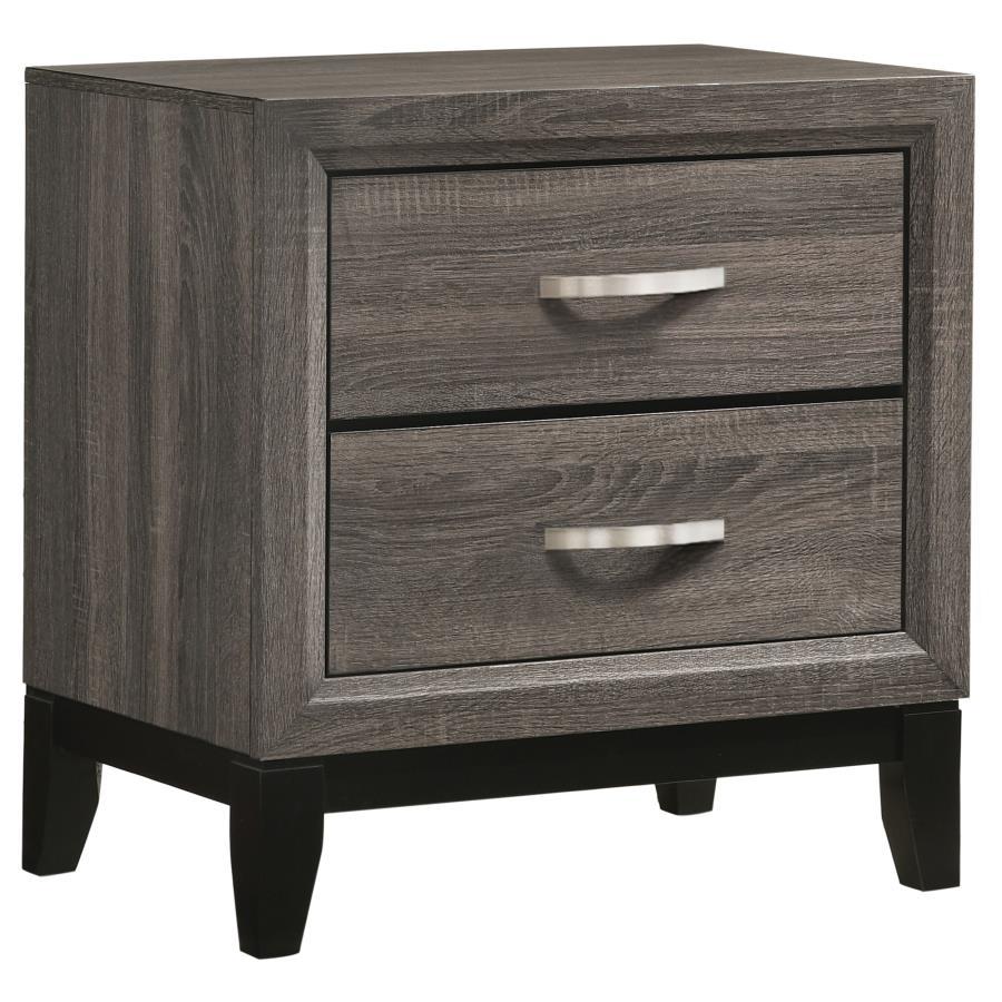 Watson - 2-Drawer Nightstand - Gray Oak | Austin's Furniture Depot (Austin,TX)